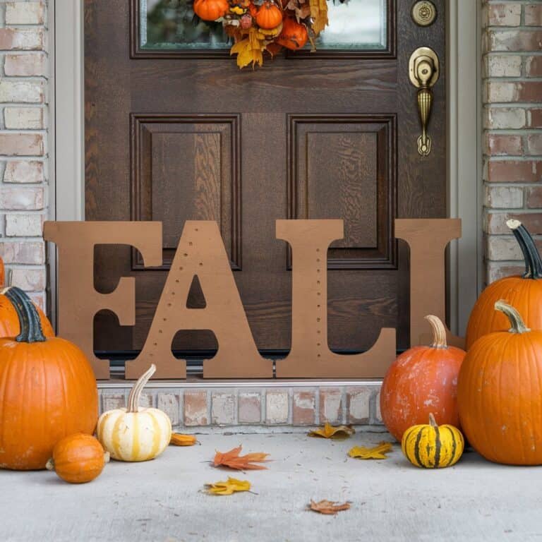 21+ Fabulous Fall Door Decorations to Inspire You - ostrali.com