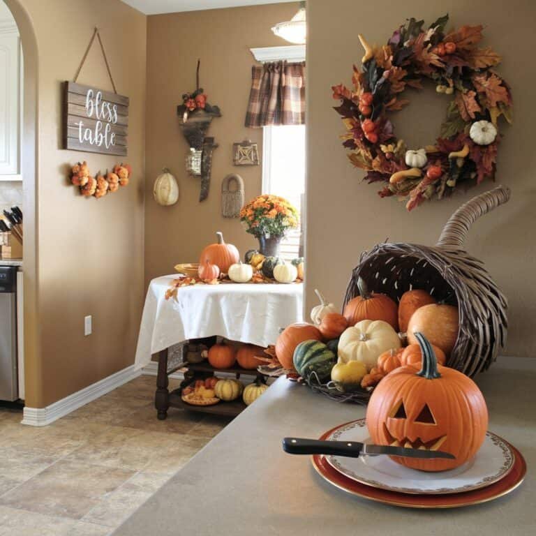10 Stunning Fall Kitchen Decor Ideas - ostrali.com - Ostrali.com