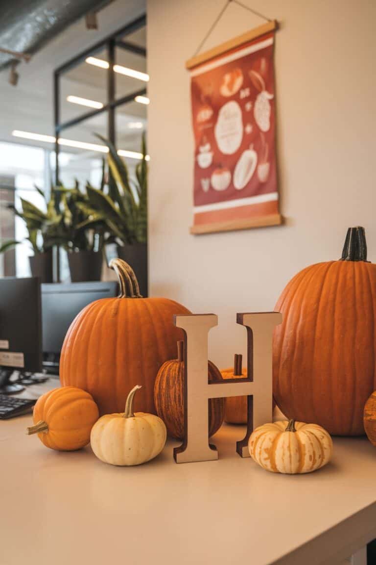 14 Fabulous Fall Office Decor Ideas to Cozy Up Your Workspace and Boost ...