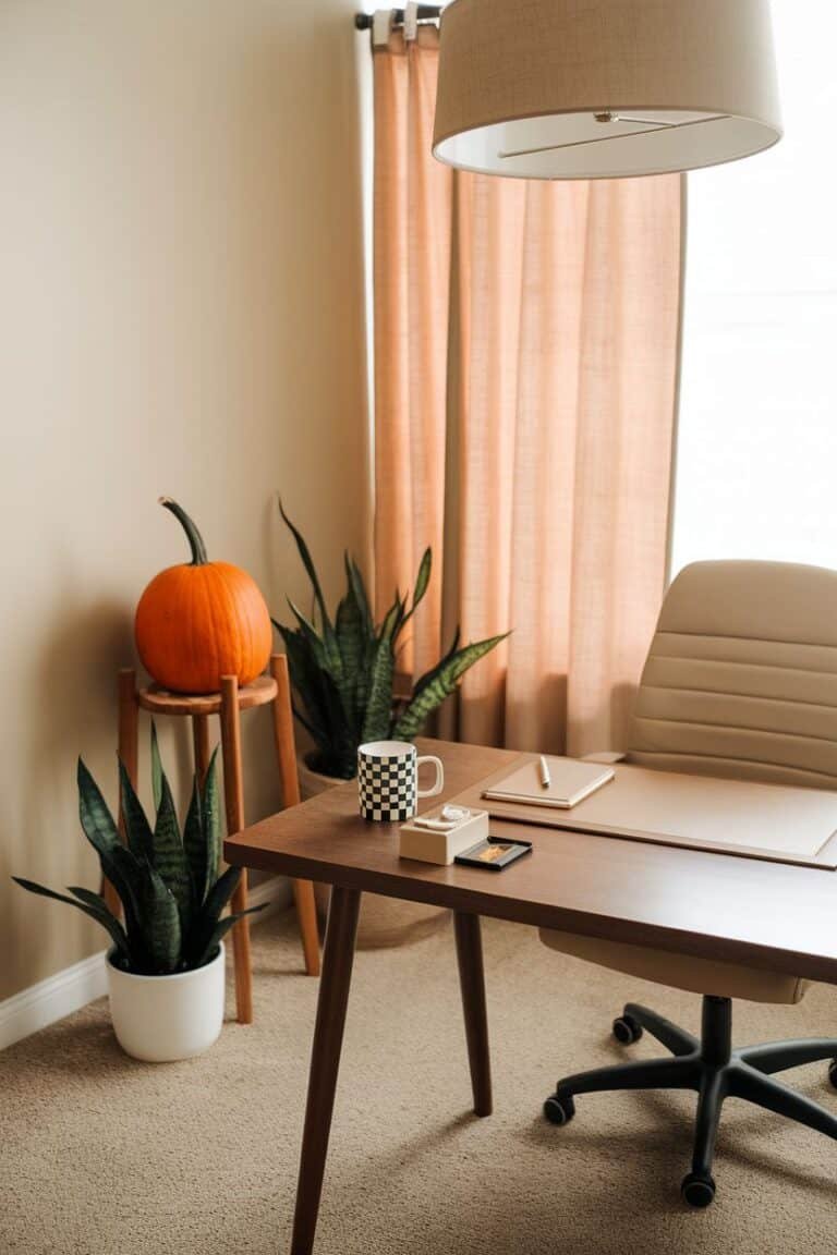 14 Fabulous Fall Office Decor Ideas to Cozy Up Your Workspace and Boost ...