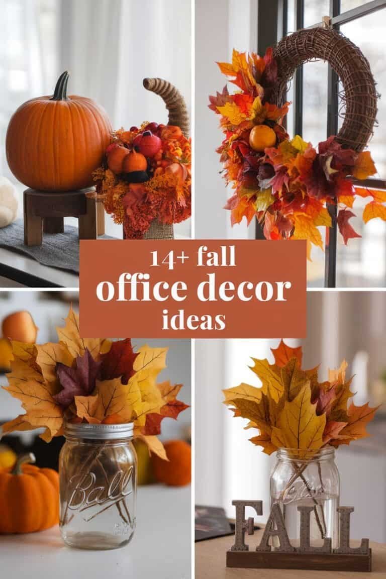 14 Fabulous Fall Office Decor Ideas to Cozy Up Your Workspace and Boost ...