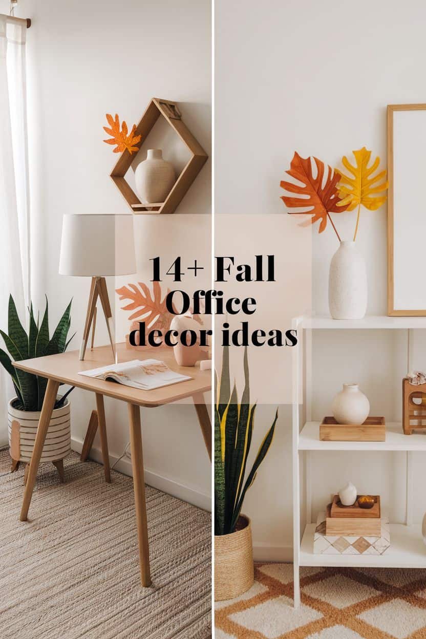 14 Fabulous Fall Office Decor Ideas to Cozy Up Your Workspace and Boost ...
