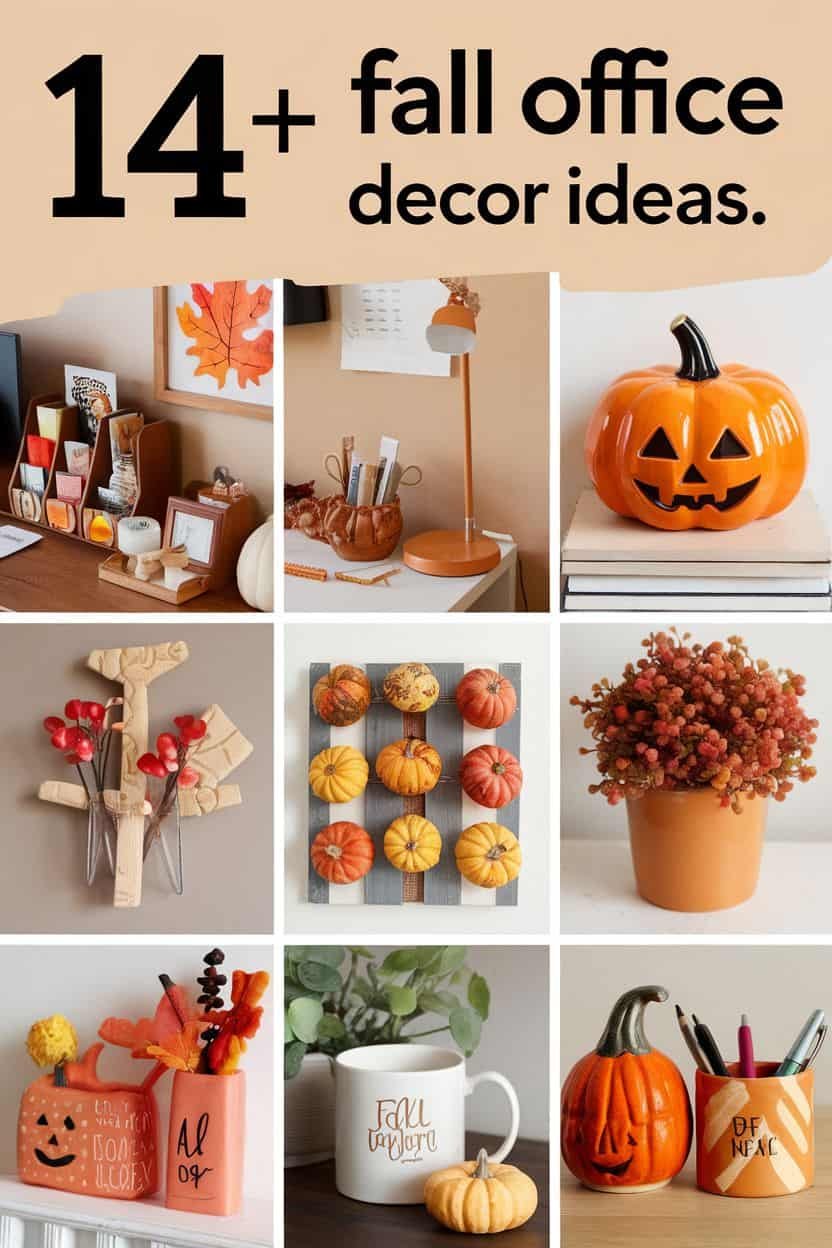 14 Fabulous Fall Office Decor Ideas to Cozy Up Your Workspace and Boost ...