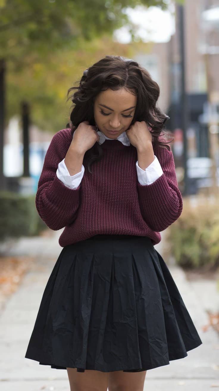 20+ Fall Skirt Outfits That Will Inspire You - ostrali.com