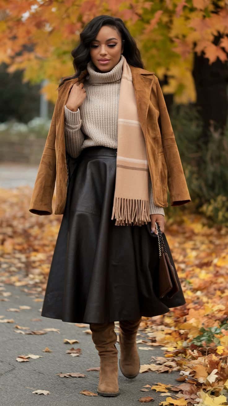 20+ Fall Skirt Outfits That Will Inspire You - ostrali.com