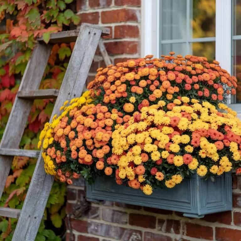 20+ Fall Window Boxes For Your Home Aesthetic