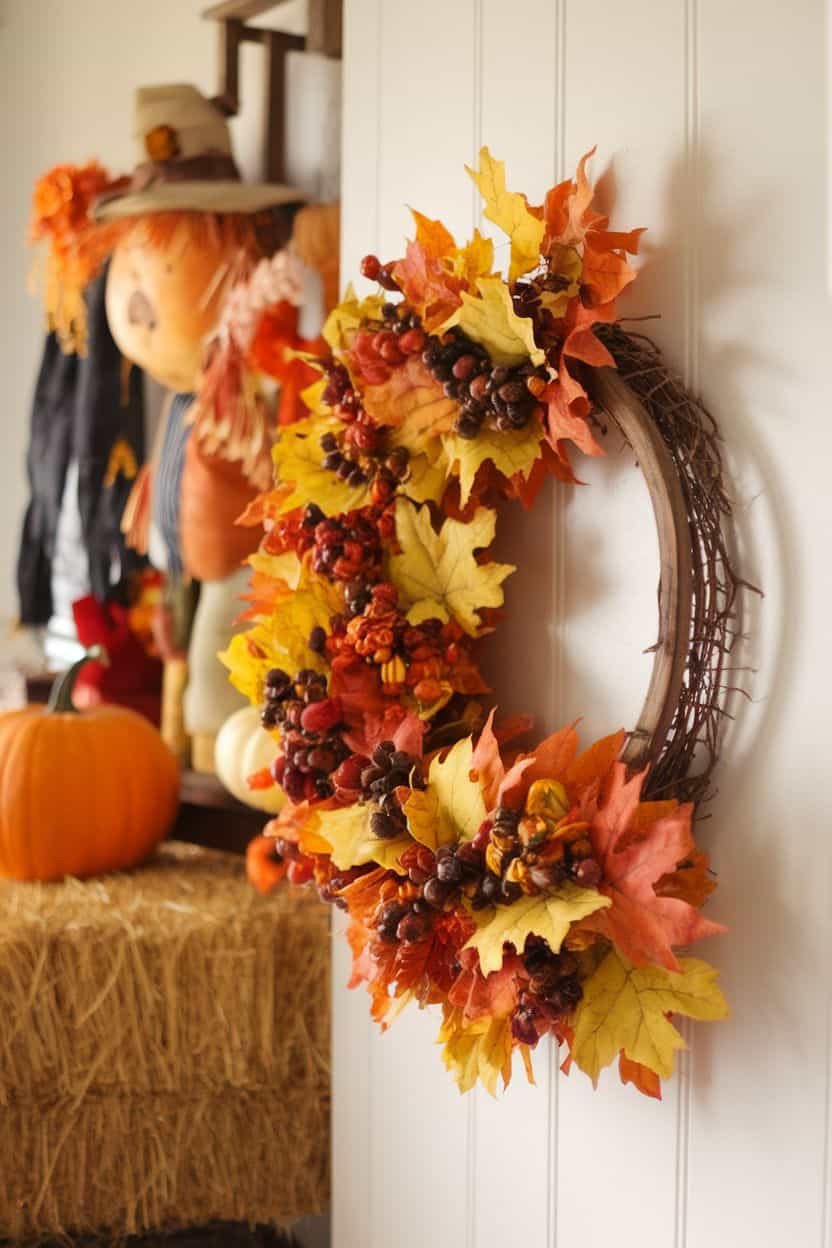 16 DIY Fall Wreath Ideas to Warm Your Home's Welcome - Ostrali.com