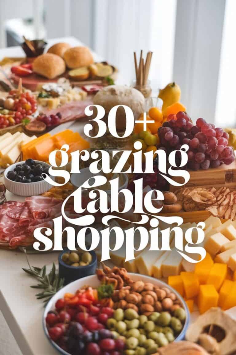 30+ Delicious Grazing Table Shopping List Ideas - Ostrali.com