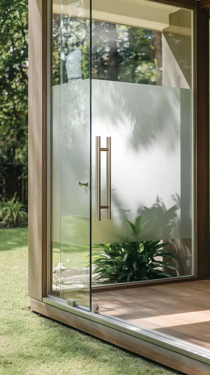 30+ Stunning Home Entrance Glass Ideas for Every Style