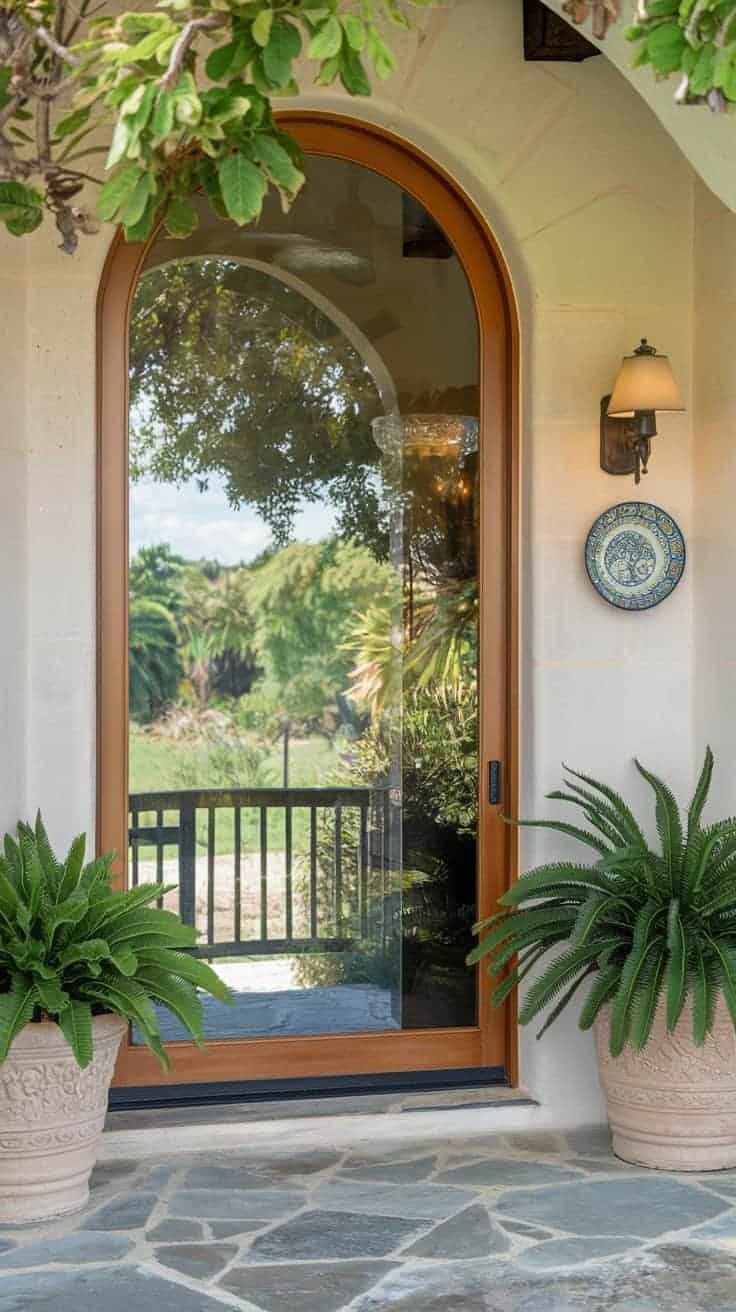 30+ Stunning Home Entrance Glass Ideas for Every Style