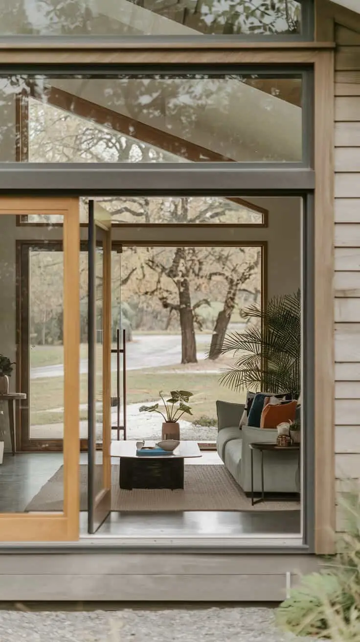 30+ Stunning Home Entrance Glass Ideas for Every Style