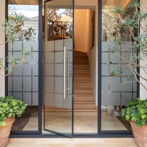 30+ Stunning Home Entrance Glass Ideas for Every Style