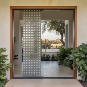 30+ Stunning Home Entrance Glass Ideas for Every Style