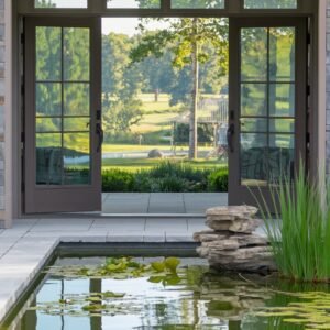 20+ Home Entrance With Water Feature Ideas For Curb Appeal