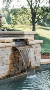 20+ Home Entrance With Water Feature Ideas For Curb Appeal