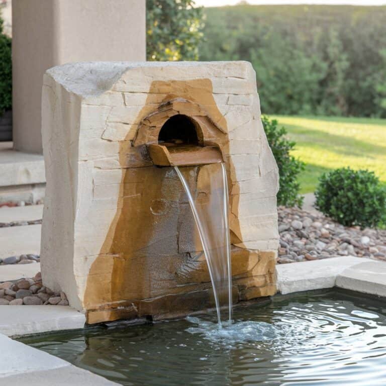 20+ Home Entrance With Water Feature Ideas For Curb Appeal