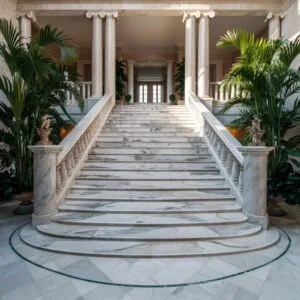 30+ Inspiring Home Stairs With Marble Ideas You’ll Love