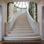 30+ Inspiring Home Stairs With Marble Ideas You’ll Love
