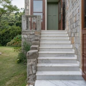 30+ Inspiring Home Stairs With Marble Ideas You’ll Love