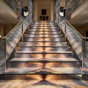 30+ Inspiring Home Stairs With Marble Ideas You’ll Love