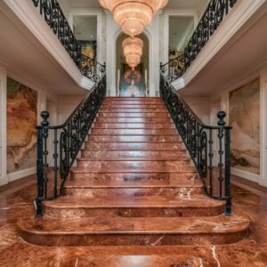 30+ Inspiring Home Stairs With Marble Ideas You’ll Love