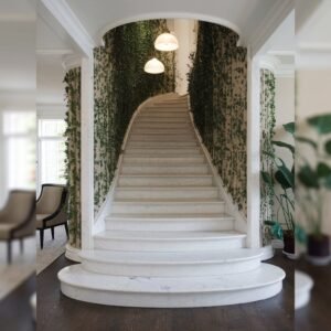 30+ Inspiring Home Stairs With Marble Ideas You’ll Love