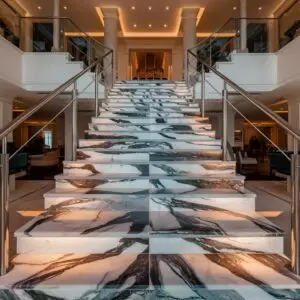 30+ Inspiring Home Stairs With Marble Ideas You’ll Love