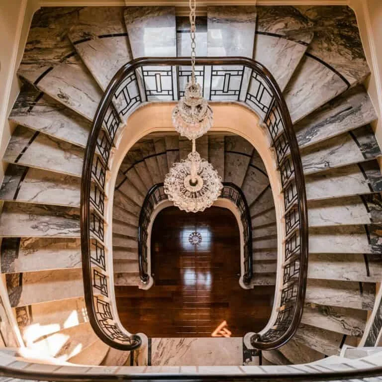 30+ Inspiring Home Stairs With Marble Ideas You’ll Love
