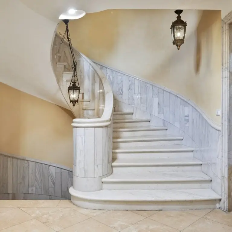 30+ Inspiring Home Stairs With Marble Ideas You’ll Love