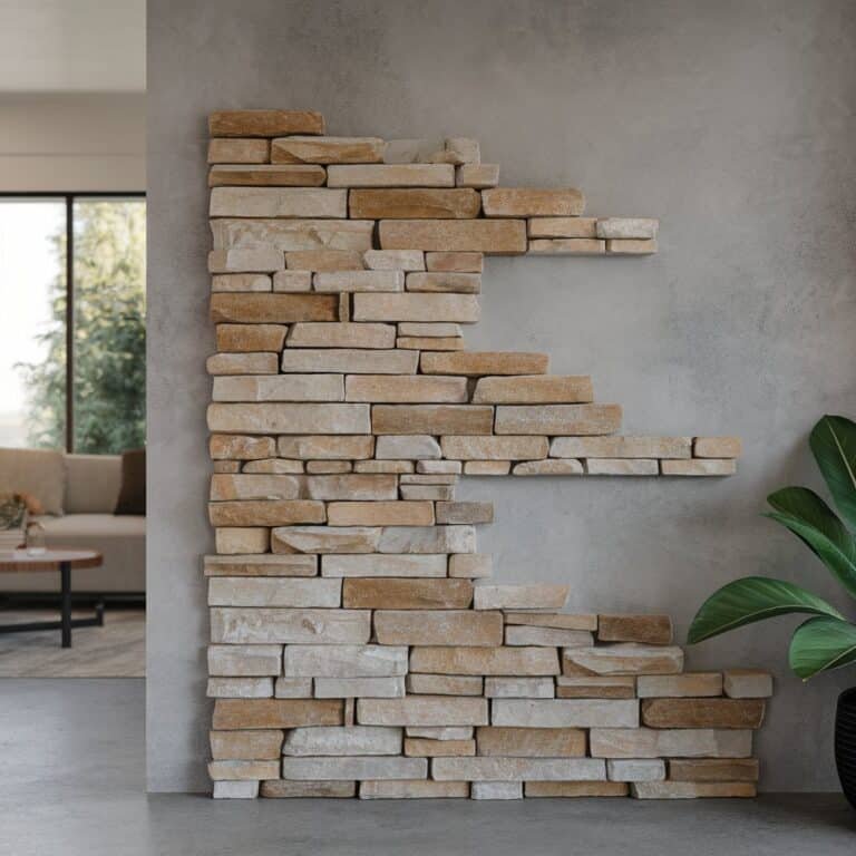 20+ Inspiring Ideas for Home Wall Decor With Stone