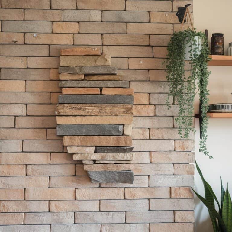 20+ Inspiring Ideas for Home Wall Decor With Stone