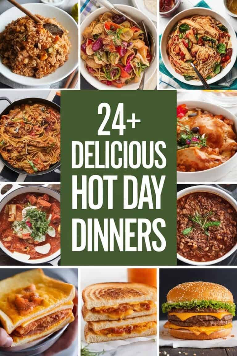 24+ Delicious Hot Day Dinners You Will Love! (List)