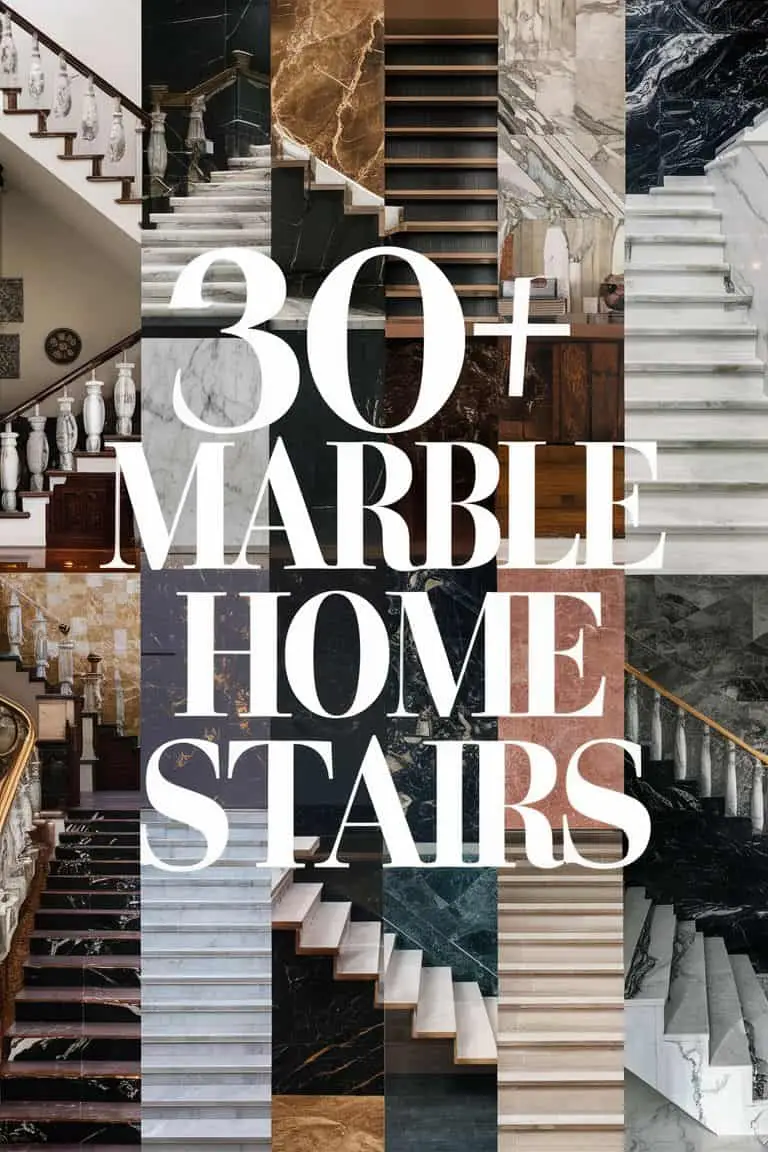 30+ Inspiring Home Stairs With Marble Ideas You’ll Love