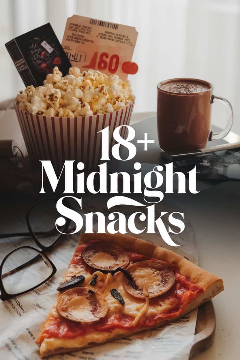 18+ Delicious Midnight Snacks You Need To Try Tonight - Ostrali.com