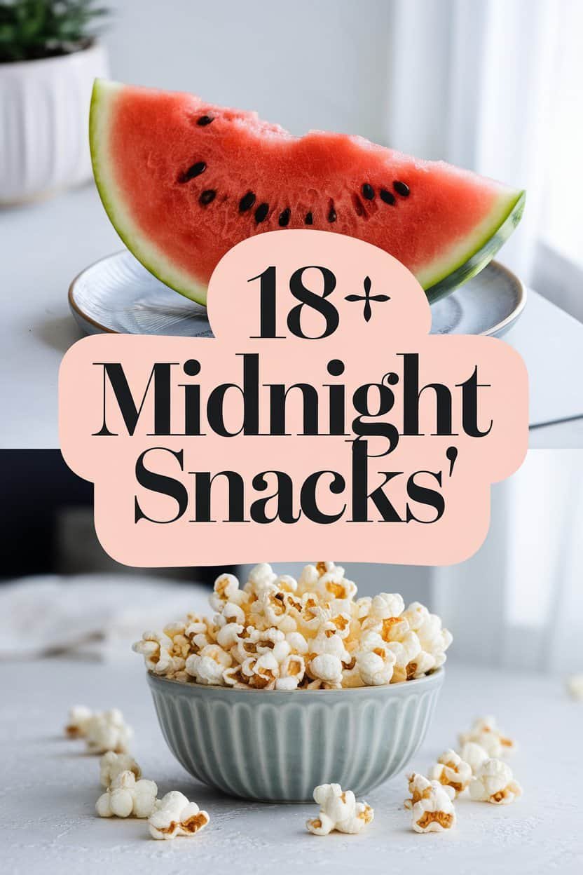 18+ Delicious Midnight Snacks You Need To Try Tonight - Ostrali.com