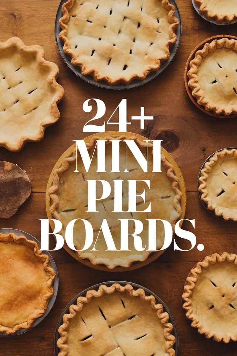 24+ Delicious Mini Pie Board Ideas You’ll Adore (List)