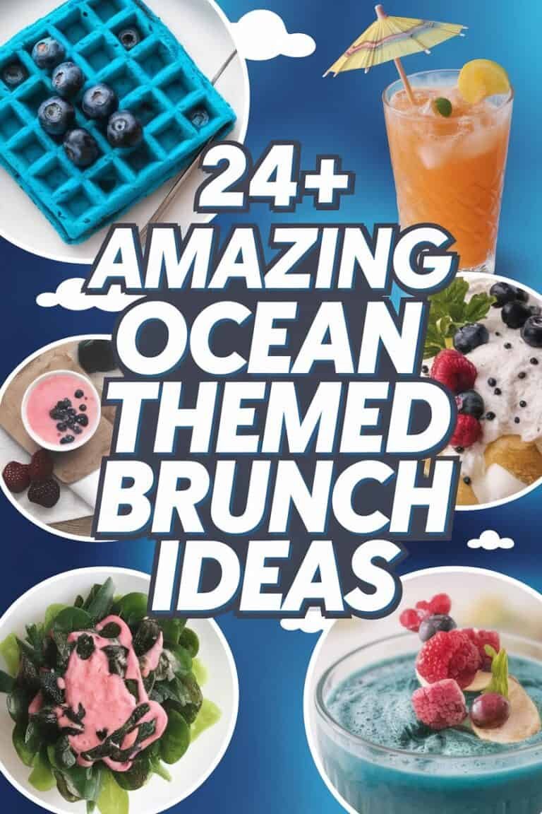 24+ Amazing Ocean Themed Brunch Ideas (List)