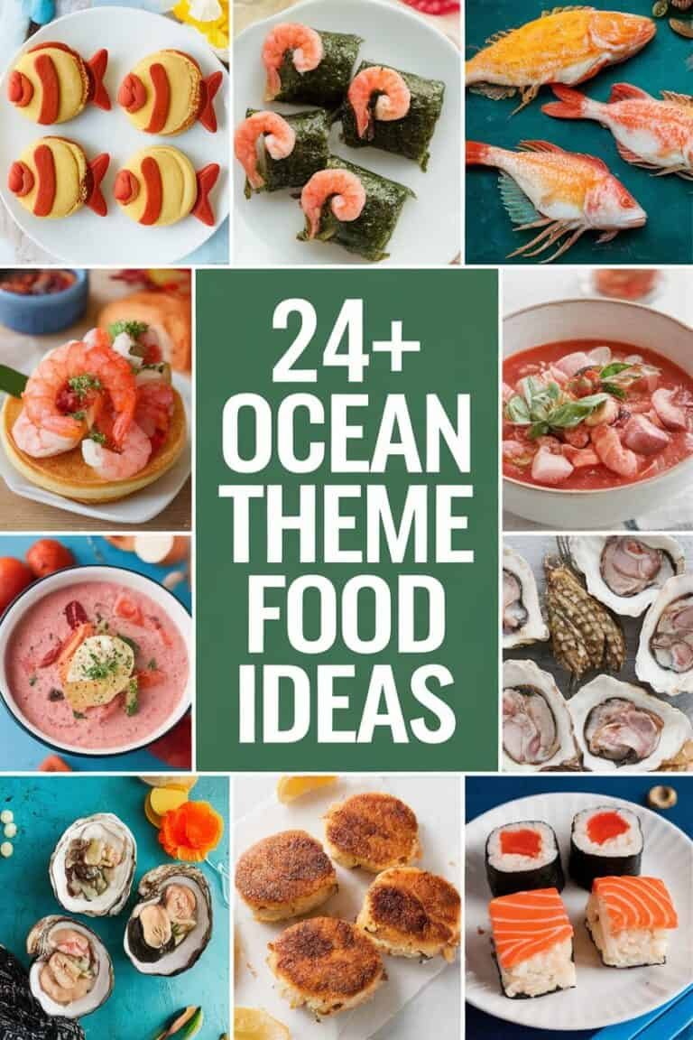 24+ Amazing Ocean Theme Food Ideas That Are Sure to Delight (List)