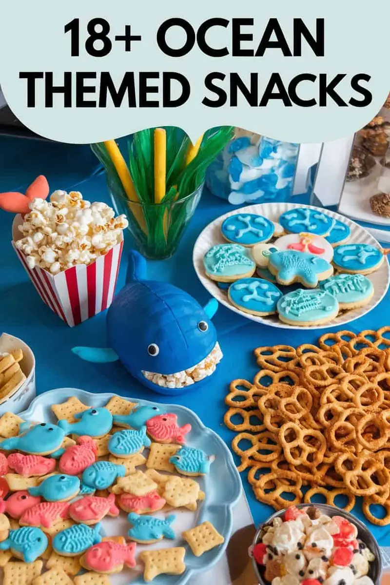 18+ Delicious Ocean Themed Snacks For Kids - Ostrali.com