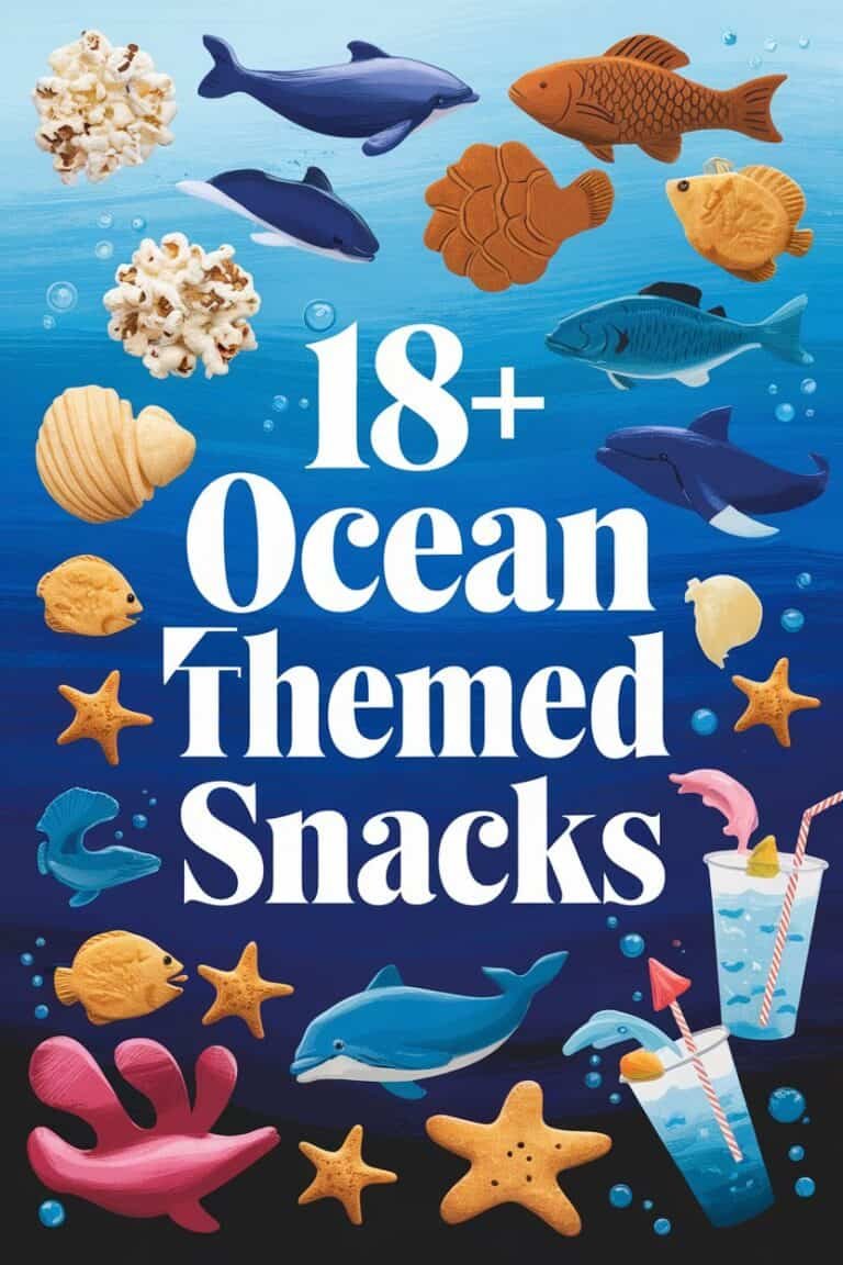 18+ Delicious Ocean Themed Snacks For Kids - Ostrali.com