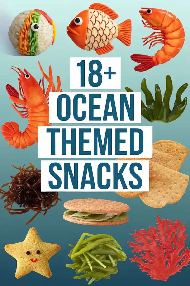 18+ Delicious Ocean Themed Snacks For Kids - Ostrali.com