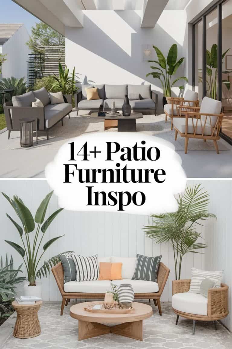14 Patio Furniture Inspo Ideas to Transform Your Outdoor Oasis ...
