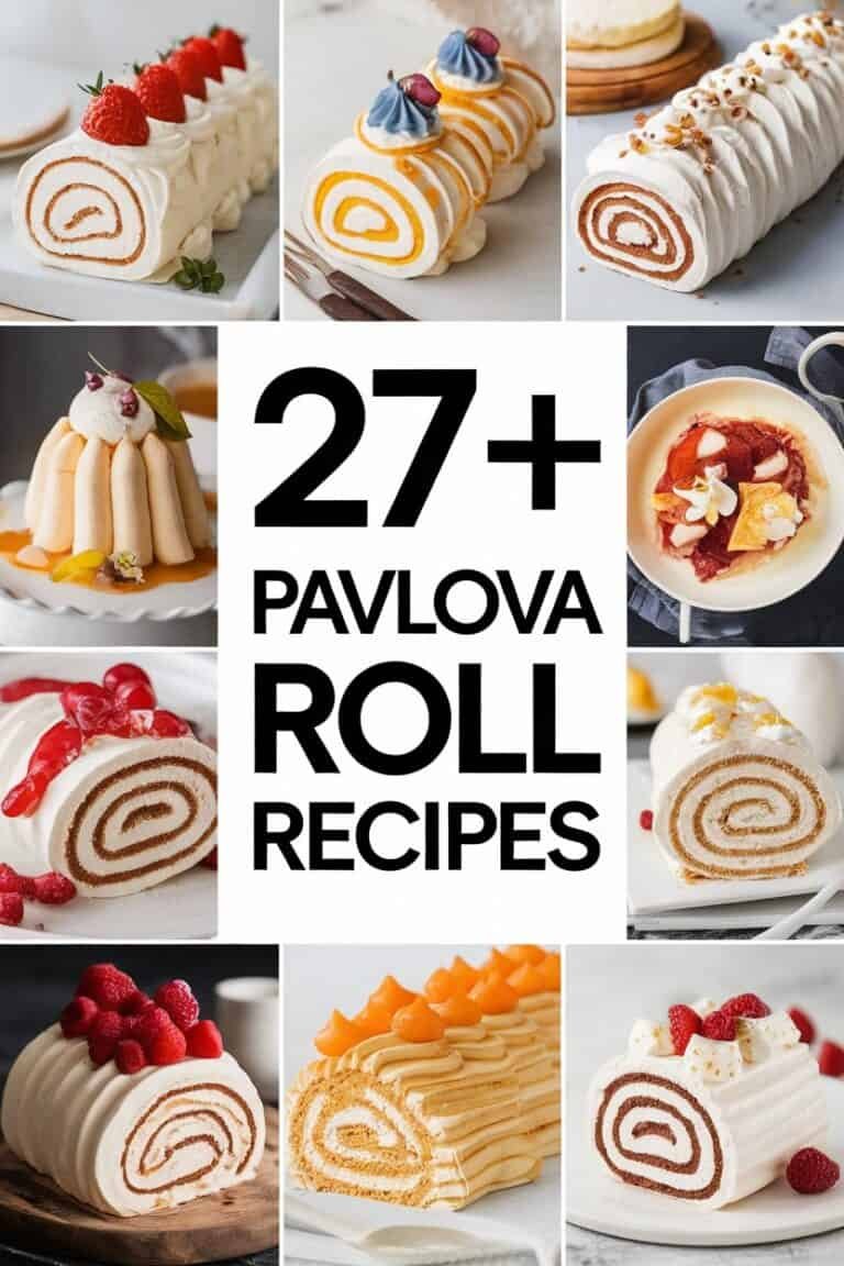 27+ Delicious Pavlova Roll Recipes You Need to Try (List)