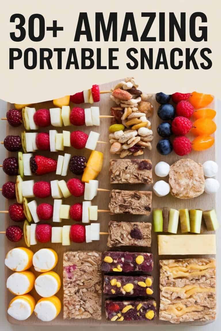 30+ Amazing Portable Snacks for a Healthy Lifestyle (List)