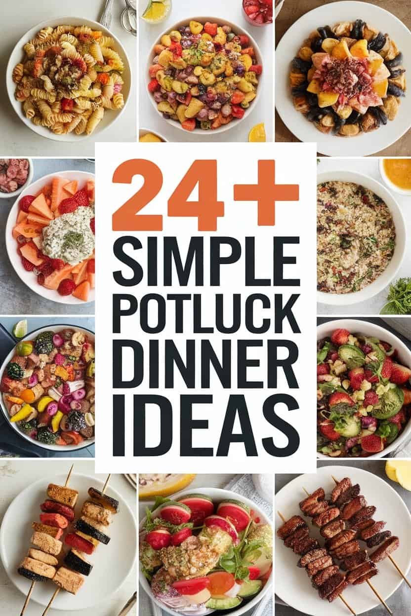24+ Simple Potluck Dinner Ideas You’ll Love (List)