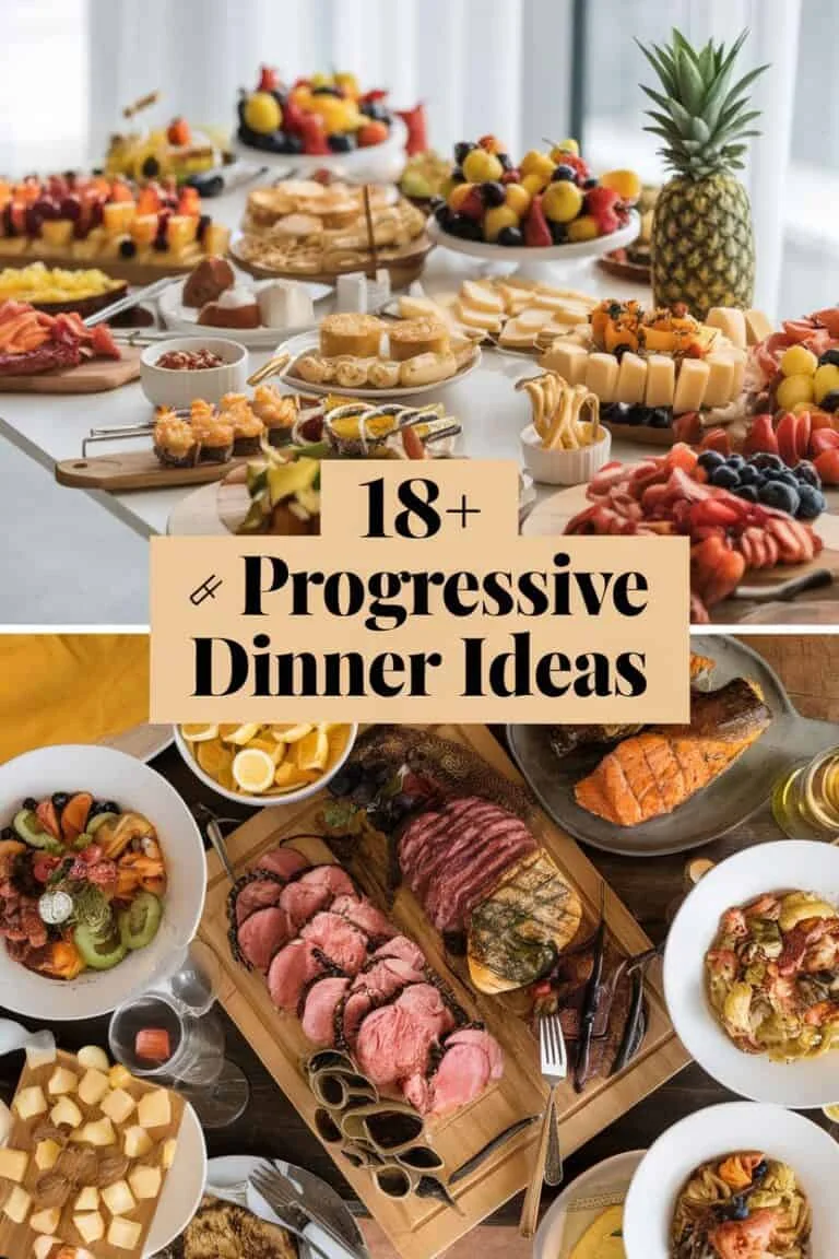 18+ Amazing Progressive Dinner Ideas for a Memorable Night - Ostrali.com
