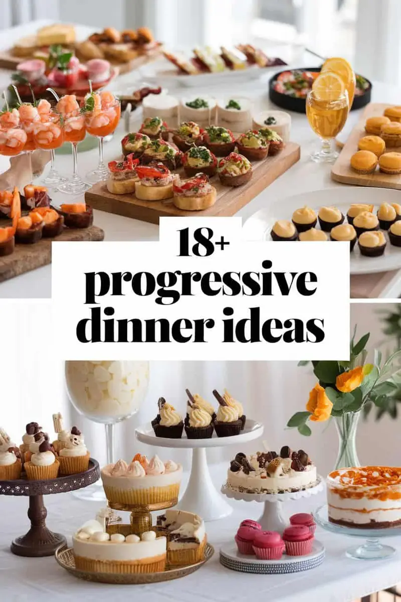 18+ Amazing Progressive Dinner Ideas for a Memorable Night - Ostrali.com