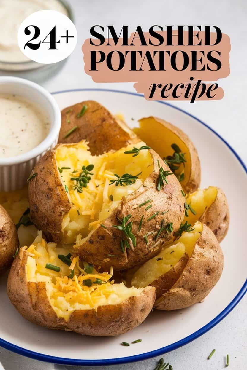 24+ Amazing Smashed Potatoes Recipe for Every Occasion (List)