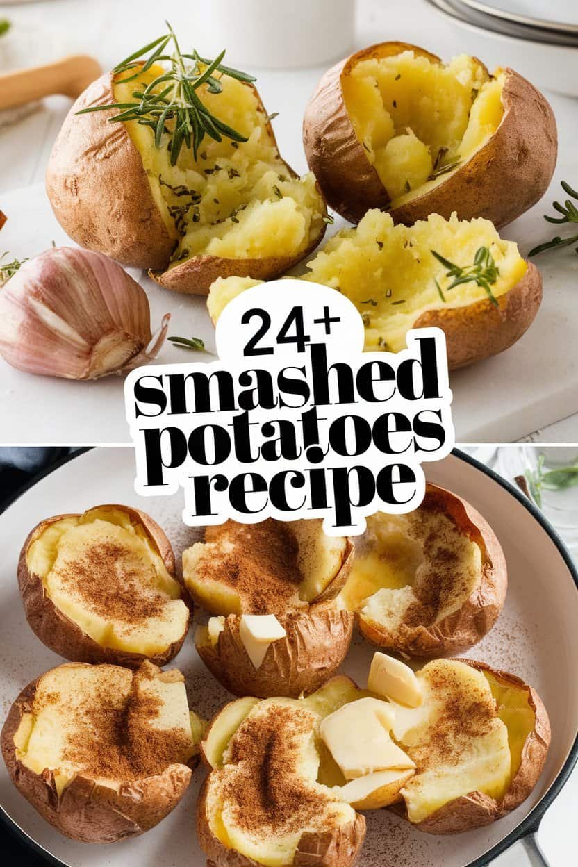 24+ Amazing Smashed Potatoes Recipe for Every Occasion (List)