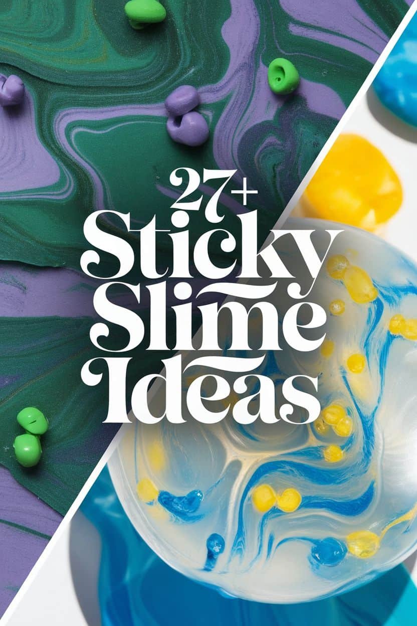 27+ Amazing Sticky Slime Ideas to Try Today - Ostrali.com